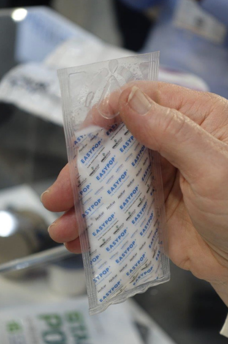 ‘This sachet is reclosable and easy to open’ - EasyPop®